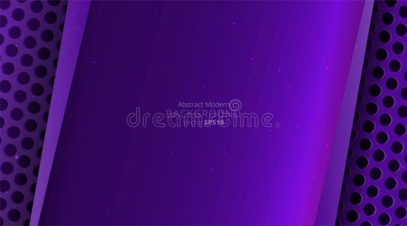 Metallic Chrome Silver Violet Purple Elegant Realistic Geometric ...