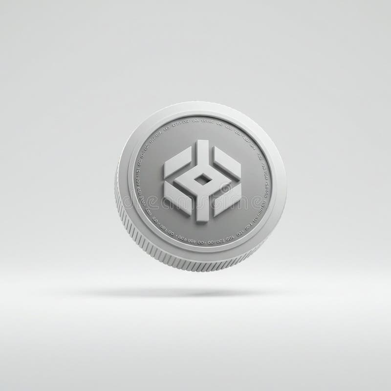 A Metallic, Coin-like Object with a Geometric Design in the Center ...
