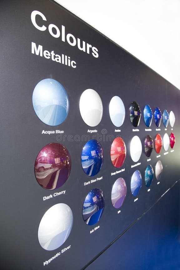 Metallic Colours stock image. Image of modern, decorating - 6445897