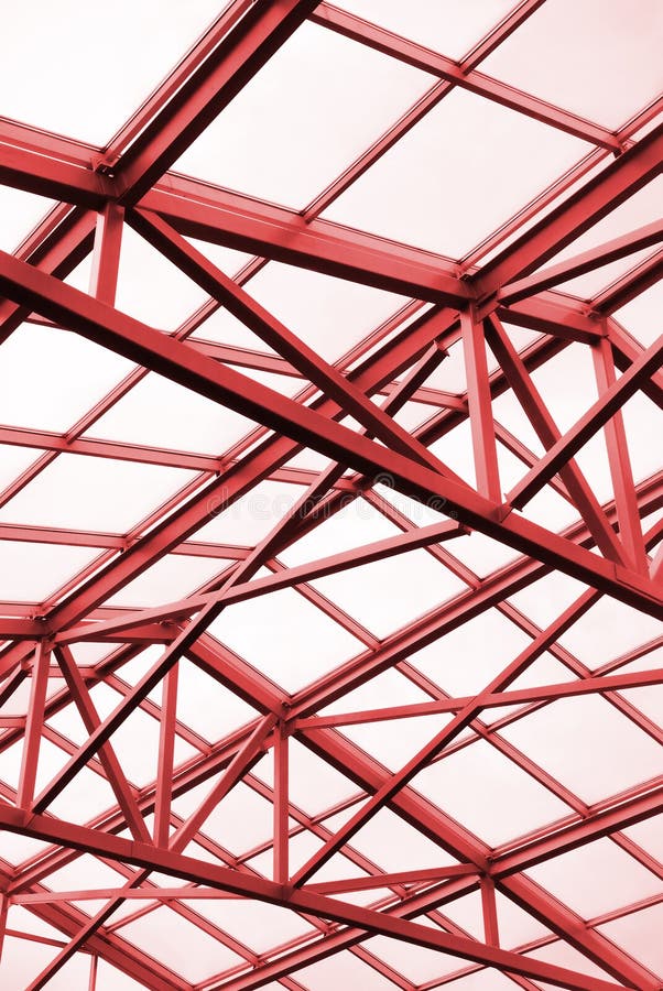 Red Iron Construction stock photo. Image of decorative - 35133866