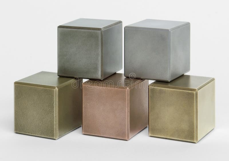 Solid metallic cube stock image. Image of dimensional - 21691877