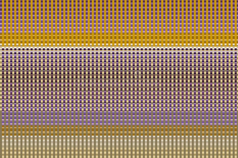 Metallic Cube and Square Pattern in Purple and Gold Shades Stock Image ...