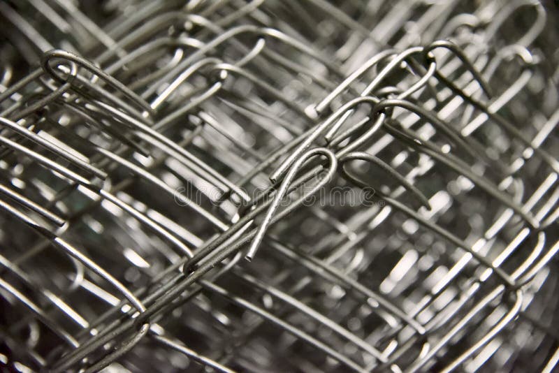 Metallic Curvy Objects in a Stack Black and White Photo Stock Photo ...