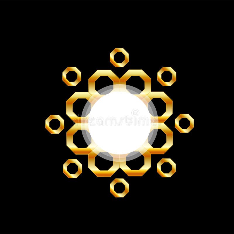 Metallic design element stock vector. Illustration of graphic - 38280155