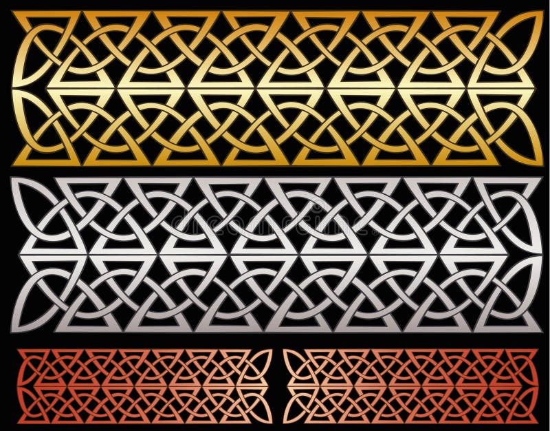 Metallic designs stock vector. Illustration of vector - 15010691