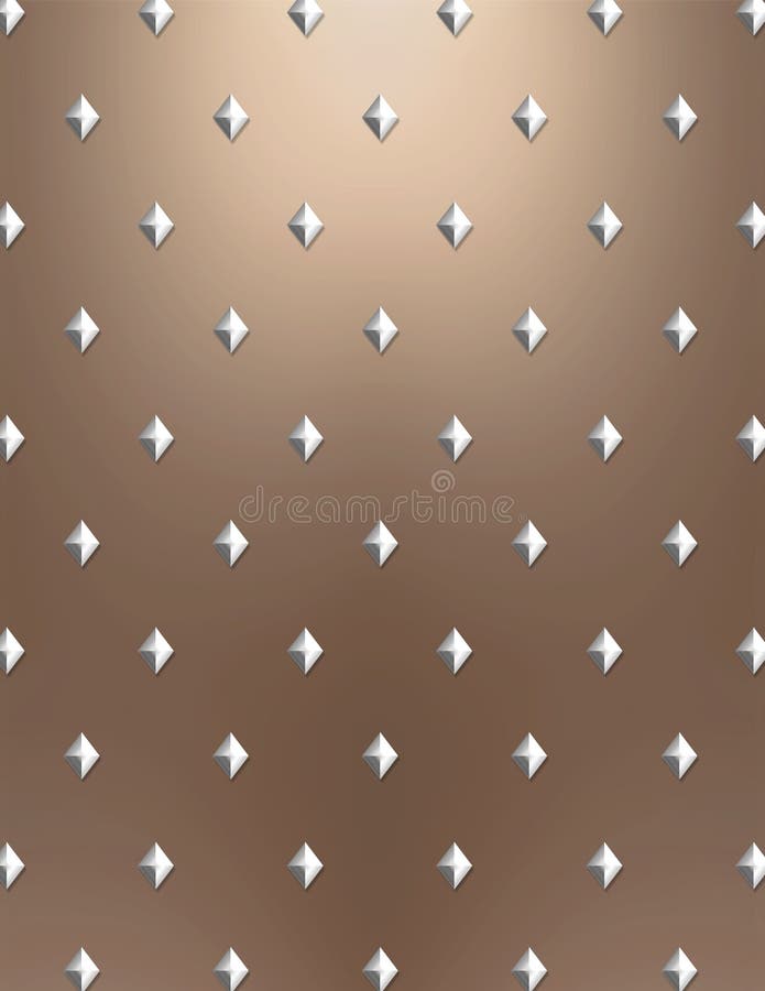 Metallic Diamond Background Stock Illustration - Illustration of ...