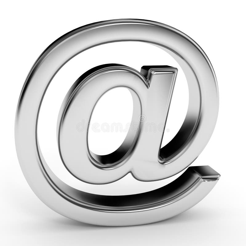 Mail At Sign Picture. Image: 4276981