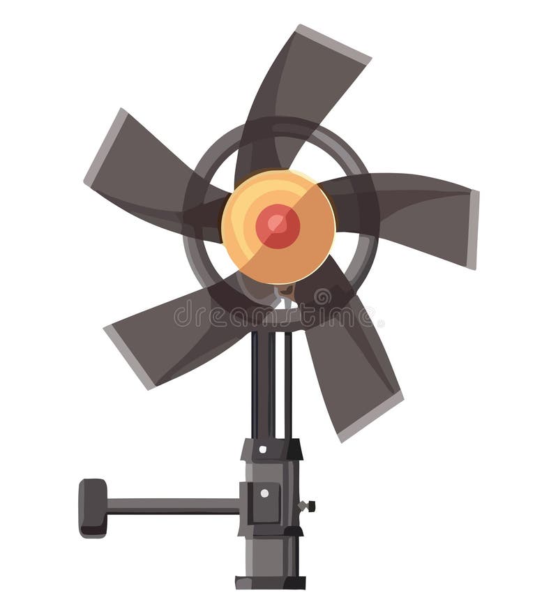 Spinning Fan Turbine Vector Stock Illustrations – 62 Spinning Fan ...