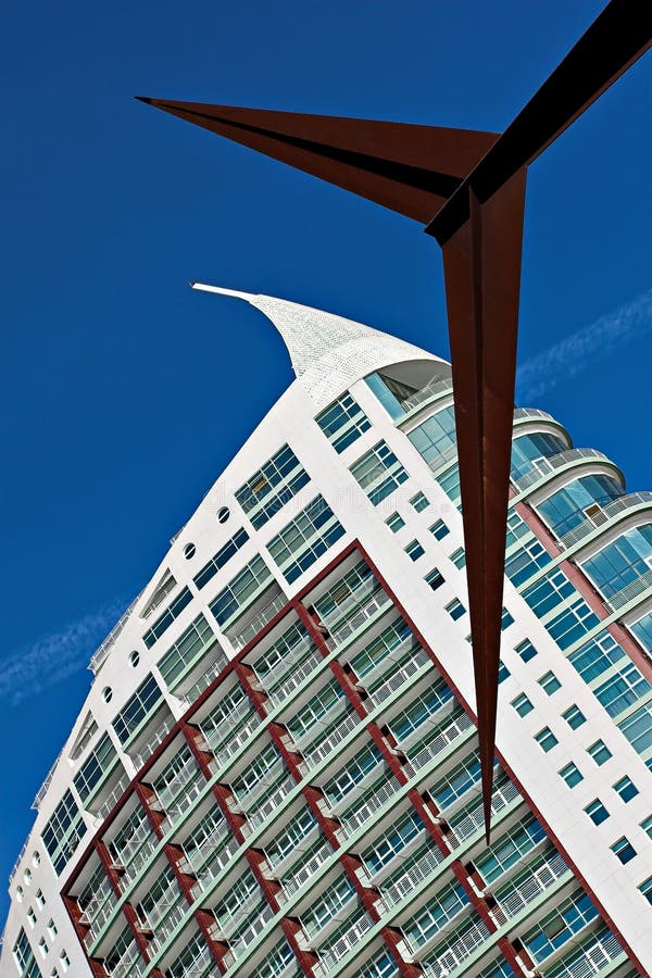 The Sky Reflected On A Classic Buildings Windows Stock Photo - Image of ...