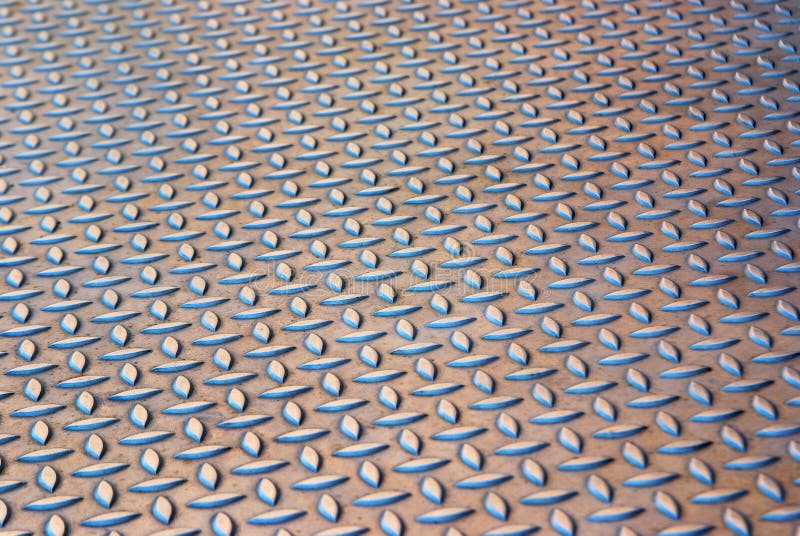 Metallic Floor stock image. Image of diagonal, iron, cold - 6723961