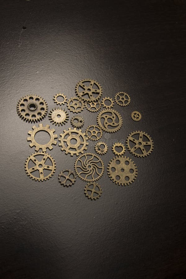Metallic Gears stock image. Image of shape, pattern, design - 87742251