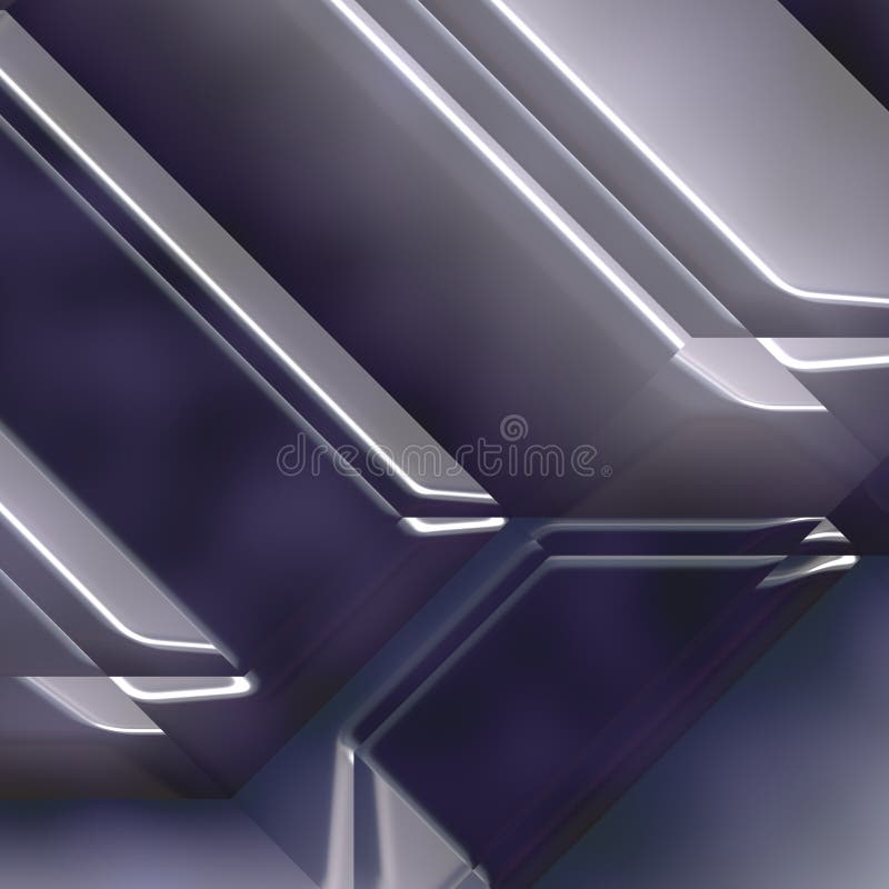 Metallic geometry stock illustration. Illustration of gradient - 7139584
