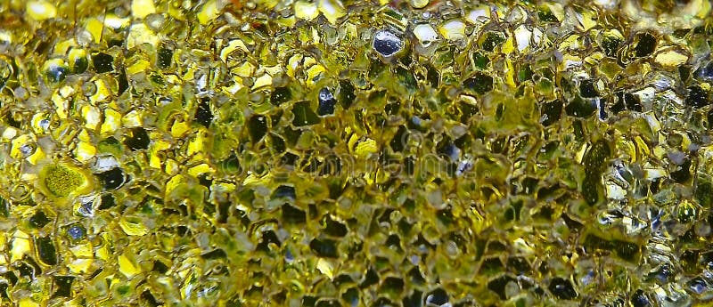 Metallic Glitter Particles Under the Microscope Stock Photo - Image of ...