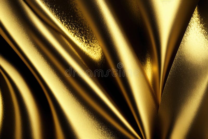 A Metallic Gold Background with a Smooth, Shiny Finish. Stock Photo ...