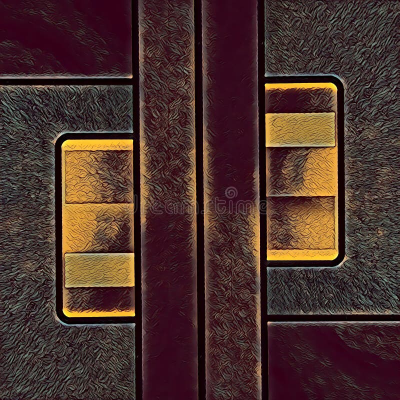 Metallic Gold and Copper Coloured Design with Dark Grey Background ...