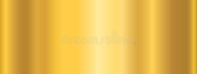 Metallic Gold Gradient. a Banner with a Metallic Gradient Texture Stock ...