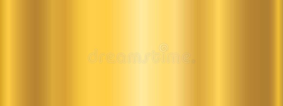 Metallic Gold Gradient. a Banner with a Metallic Gradient Texture Stock ...