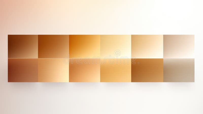 Metallic Gold Gradient Illustrator Stock Illustration - Illustration of ...