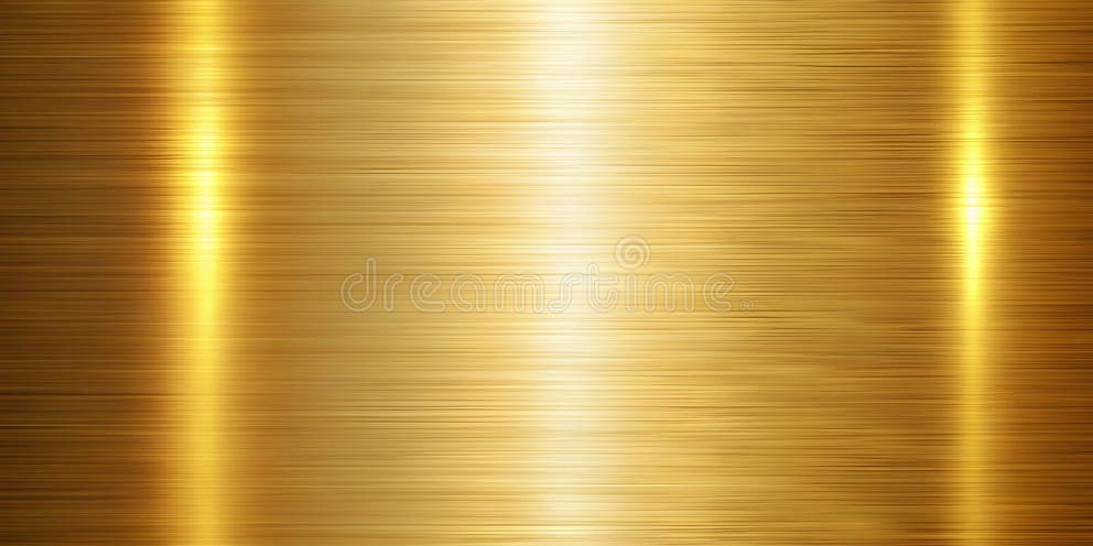 Metallic Gold Gradient with Soft Radiant Reflections Stock Illustration ...
