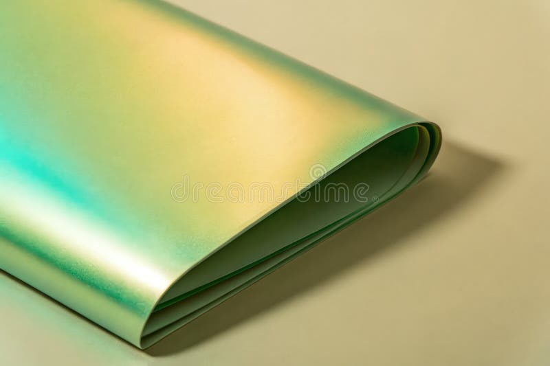 Metallic Gradient Surface with Light Reflections on a Soft Background ...