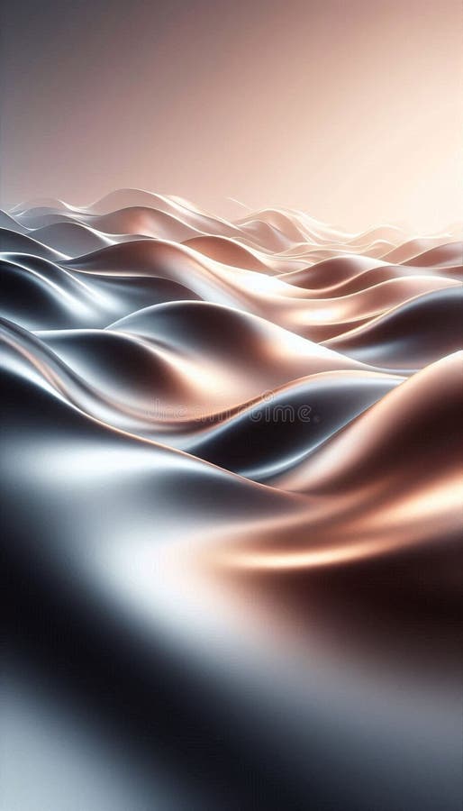 A Metallic Gradient Using Shades of Silver, Platinum, or Rose Gold ...