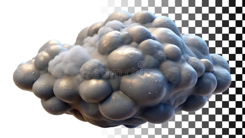 Metallic Grey Cloud Formation Bumpy Texture Abstract Weather Silver Png ...