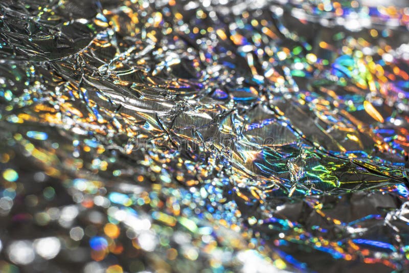 Metallic Holographic Background. High Quality Photo Stock Image - Image ...