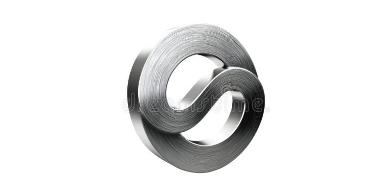 Metallic Infinity Symbol. Concept of Endless Possibilities and ...