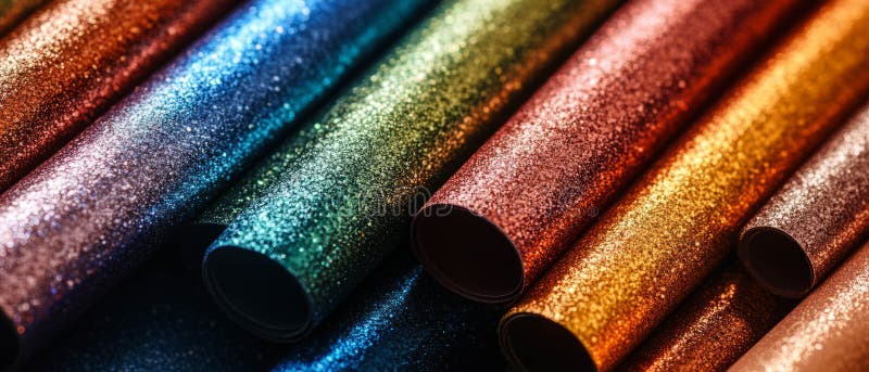 Metallic Ink Textures Create a Shimmering Display of Varied Colors and ...