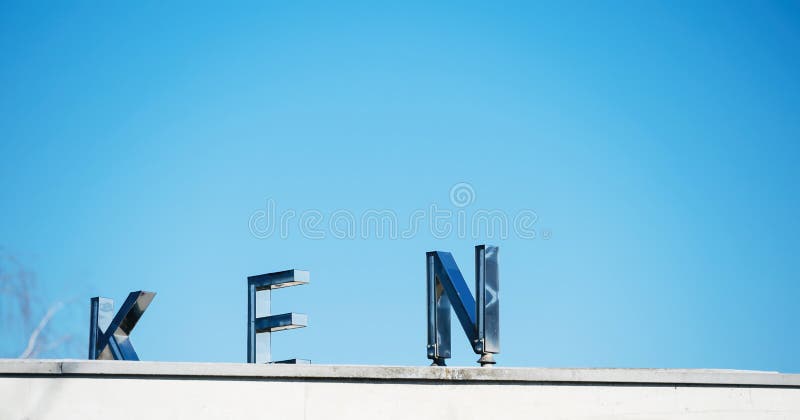 Rooftop Sign Letters Stock Photos - Free & Royalty-Free Stock Photos ...