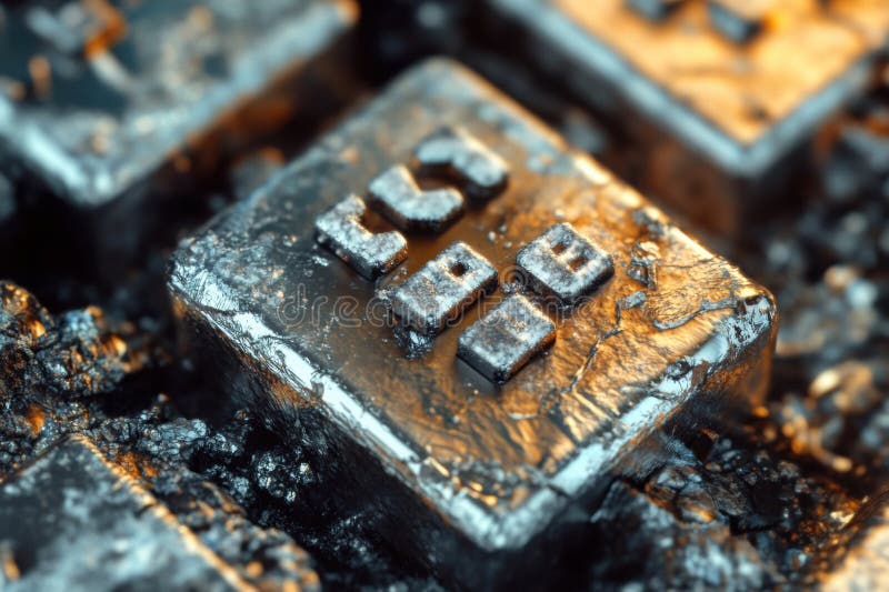 Metallic Keyboard Macro stock illustration. Illustration of keyboard ...