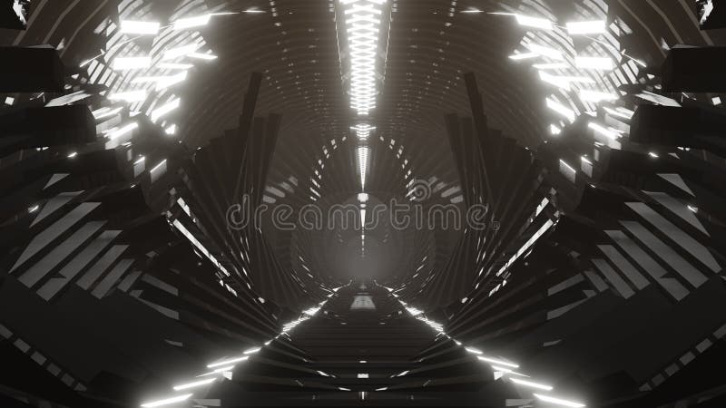 Metallic in Light Future stock illustration. Illustration of futuristic ...