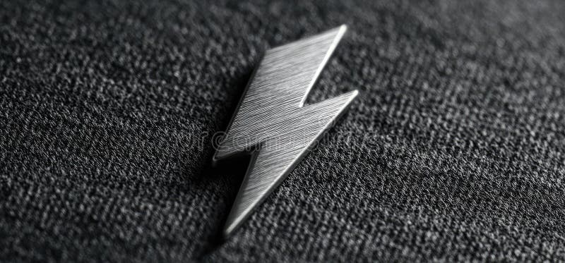 Metallic Lightning Bolt Symbol Stock Illustrations – 967 Metallic ...