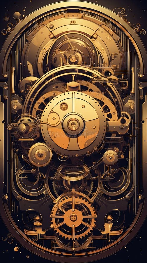 Metallic Material Structure Background Stock Illustration ...