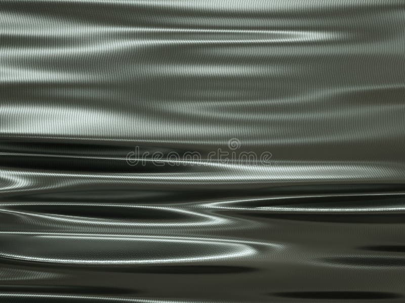 Metallic Waves Texture or Background Stock Illustration - Illustration ...
