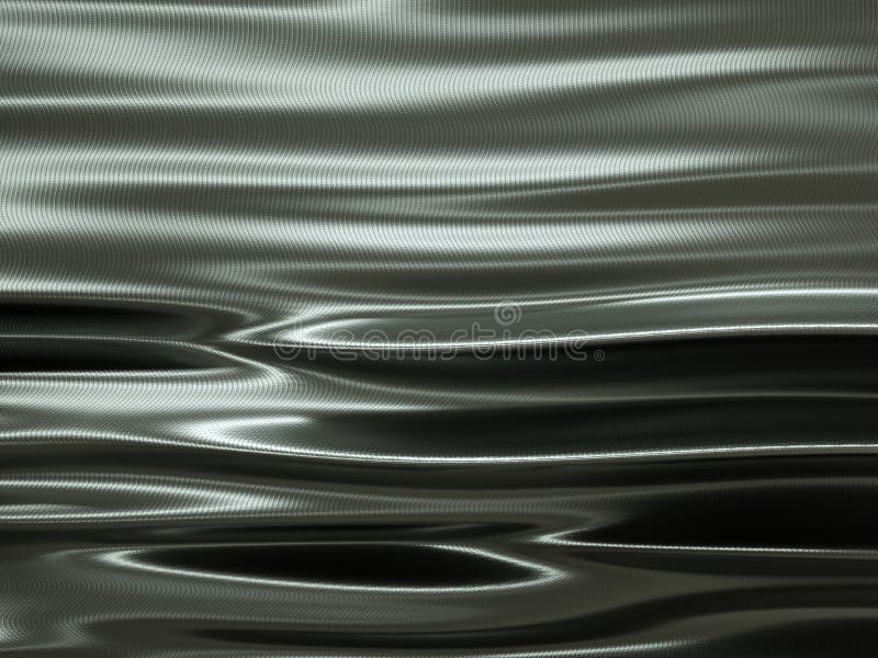 Metallic Material with Waves and Ripples Stock Illustration ...