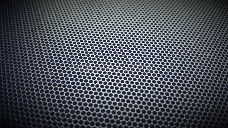 Metallic Mesh Part of Microphone and Loudspeaker Stock Photo - Image of ...