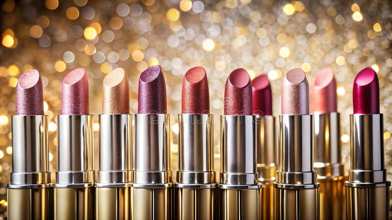 The Metallic Mystique: a Shimmering Lipstick Collection Generative AI ... The Metallic Mystique: a Shimmering Lipstick Collection Generative AI ...