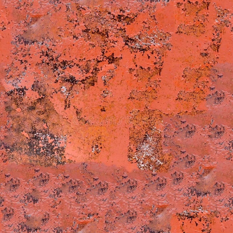 Metallic Old Wall with Rust. Grunge Texture Stock Image - Image of ...