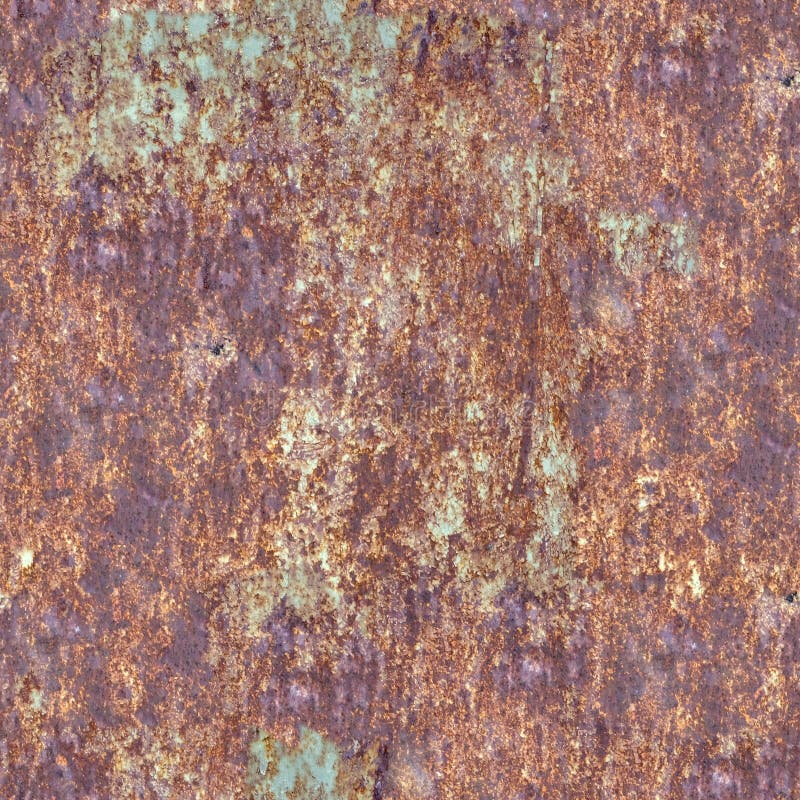 Metallic Old Wall with Rust. Grunge Texture Stock Photo - Image of ...