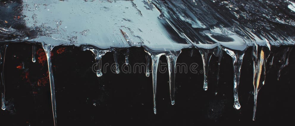 Metallic Paint Drips Create an Artistic Overlay Texture with Dynamic ...