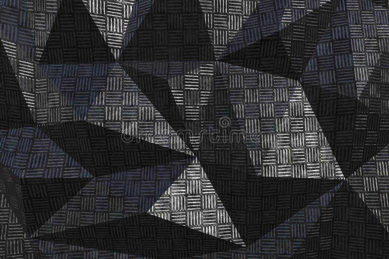 Metallic Pattern Abstract Geometric Background Stock Illustration ...