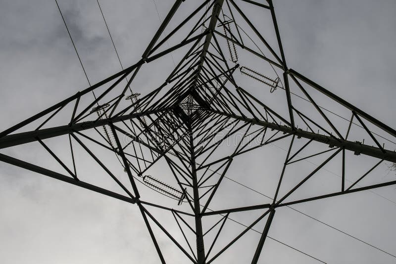 Metallic pilon stock photo. Image of concept, metal, industry - 69503370