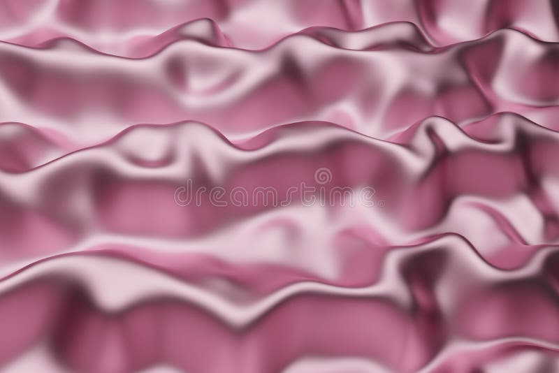 Metallic Pink Cloth Texture As Abstract Background. Pink Metallic Wave ...