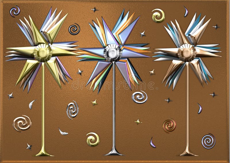 Metallic Pinwheels Stock Illustrations – 8 Metallic Pinwheels Stock ...