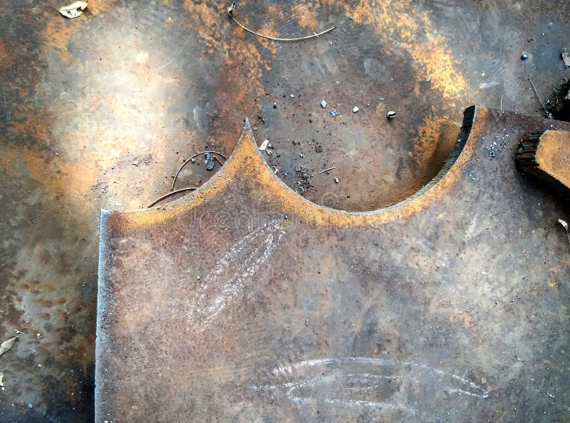 Metallic plate stock image. Image of scene, processing - 81163045