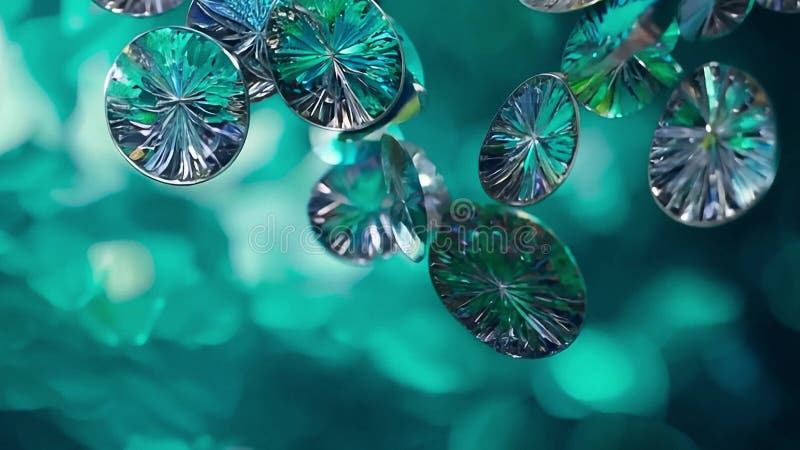 Metallic Plates and Splinters in the Green Color Scheme of a Peacock ...
