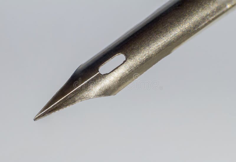 Metallic quill tip stock photo. Image of instrument, sharp - 88136796