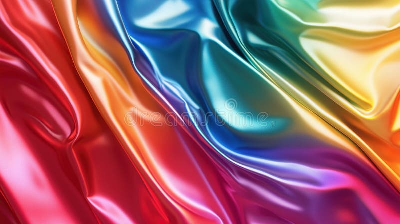 Metallic rainbow stock image. Image of decoration, fantasy - 333945221