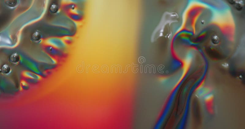 Metallic Rainbow Sheet stock image. Image of gloss, macro - 194115679